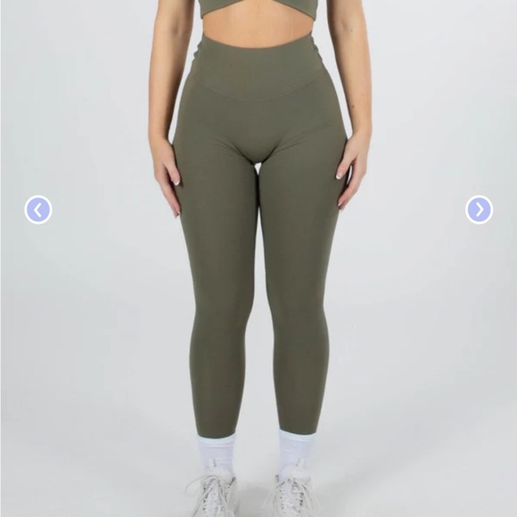 PARAGON | Pants & Jumpsuits | Olive Highwaisted Leggings | Poshmark
